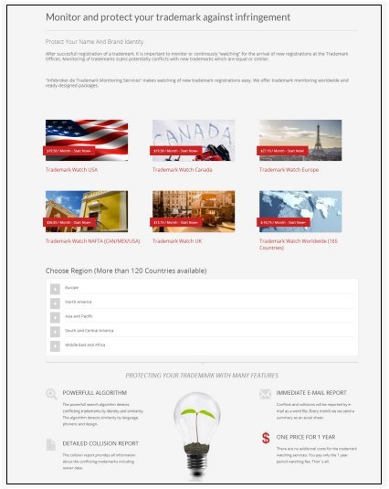 Website and Service Relaunch of Trademark Watch